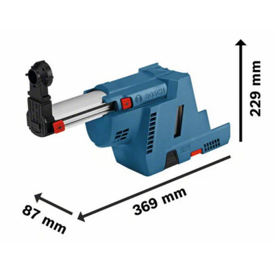 Dulkių surinkimo sistema perforatoriui BOSCH GDE 18V-16